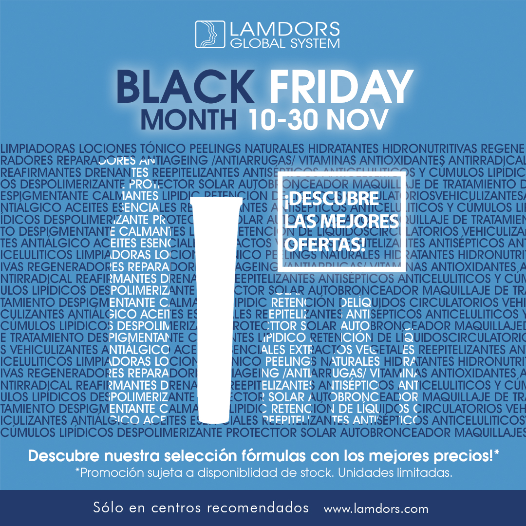 ¡BLACK FRIDAY MONTH! 10-30 de Noviembre del 2021 · Lamdors